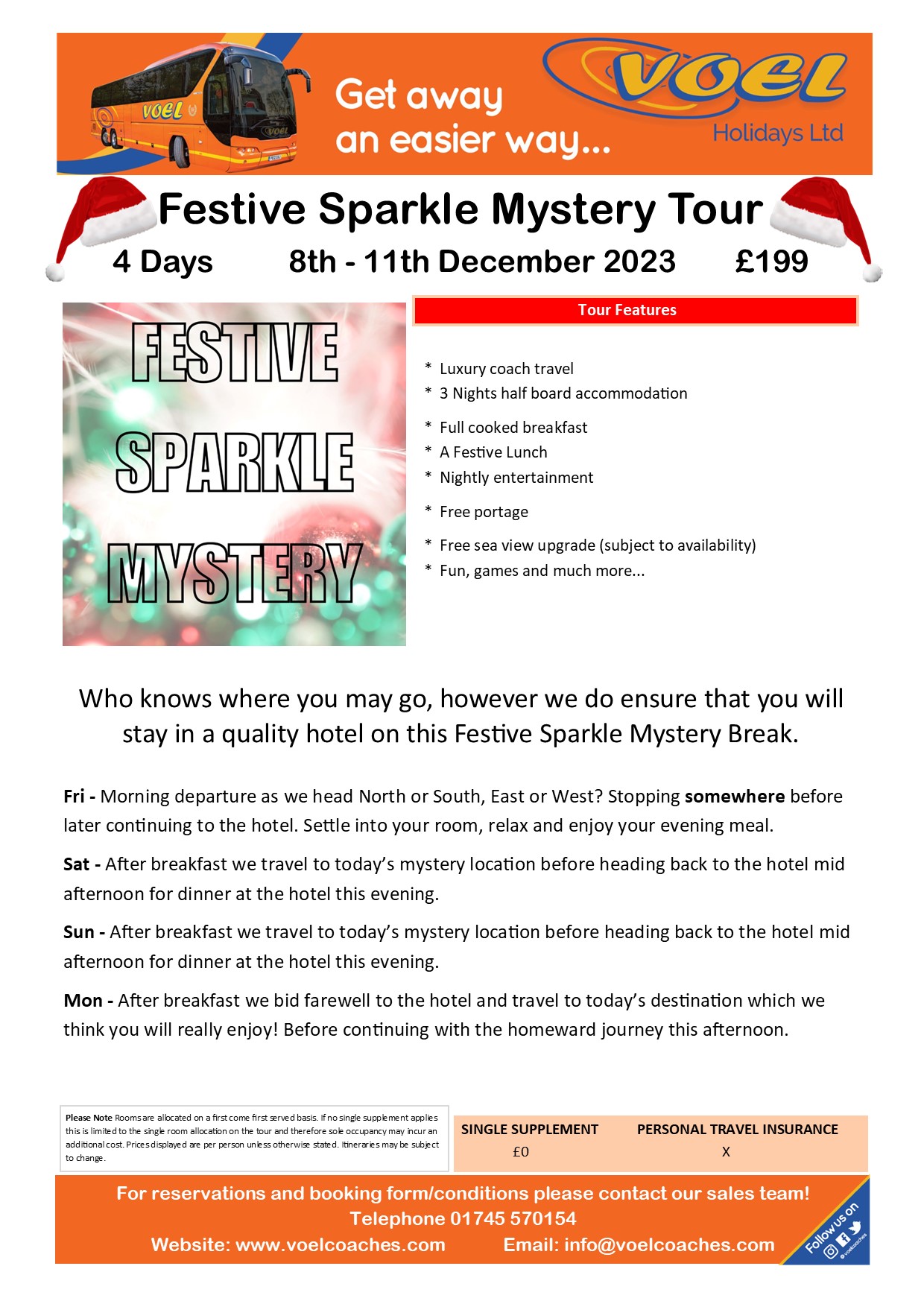 Festive Sparkle Mystery Tour